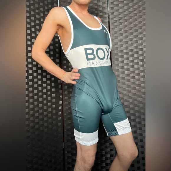 BOX | Other | Box Menswear Singlet In Greenwhite Size Lxl Nwot | Poshmark